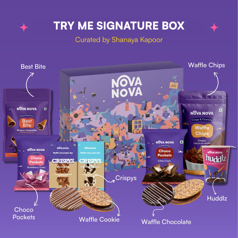 Try Me Signature Box - Curated by Shanaya – Nova Nova